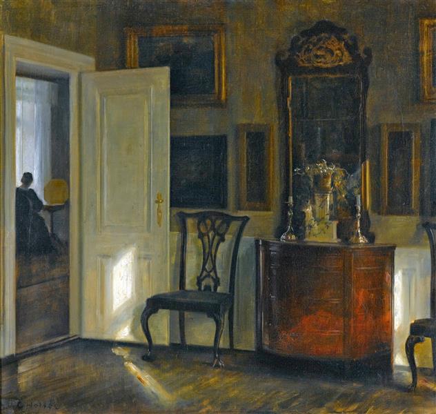Interior - Carl Holsøe - WikiArt.org