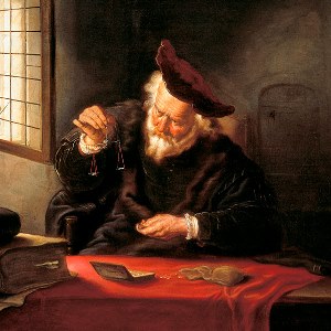 The Gold Weigher, 1654 - Salomon Koninck - WikiArt.org