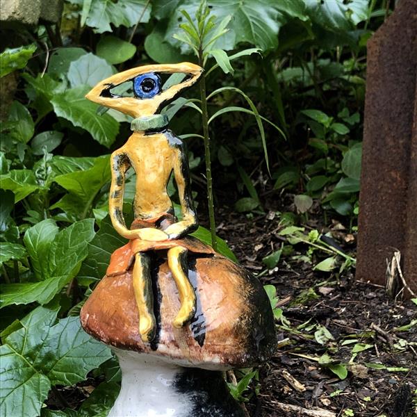 Mushroom Being, 2022 - Ash Ellis - WikiArt.org
