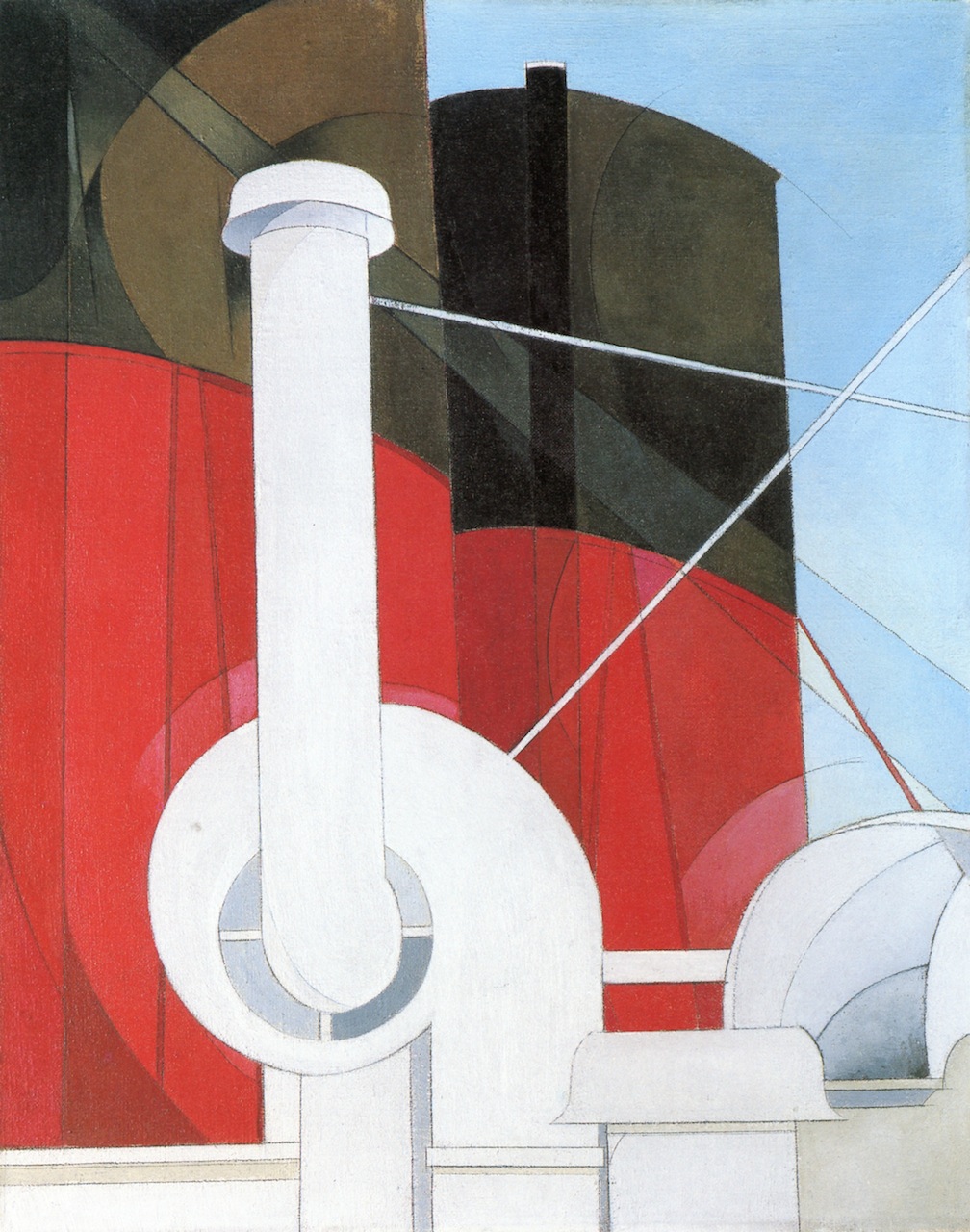 Paauebot 'Paris, 1922 - Charles Demuth - WikiArt.org