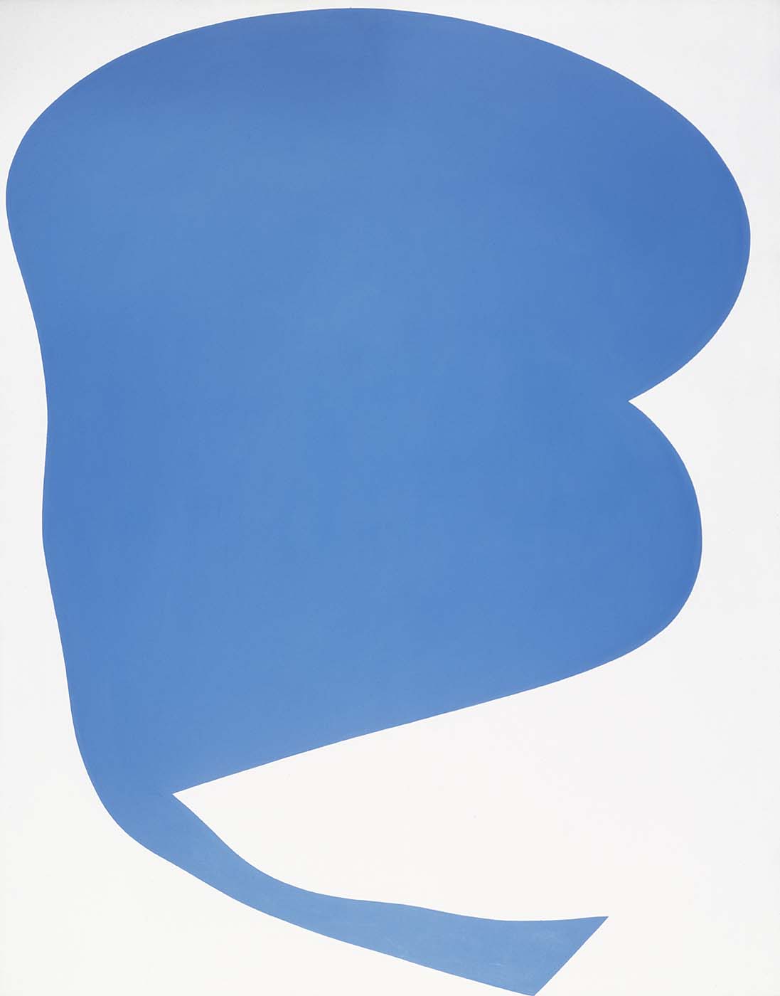 Blue on White, 1961 - Ellsworth Kelly - WikiArt.org
