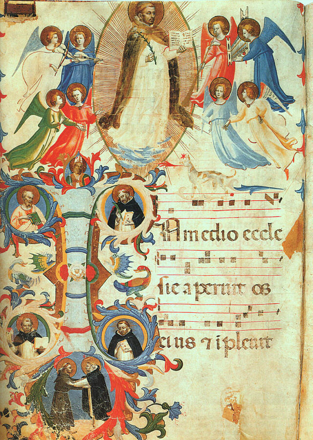 Glorification of Saint Dominic, c.1424 - c.1425 - Fra Angelico ...