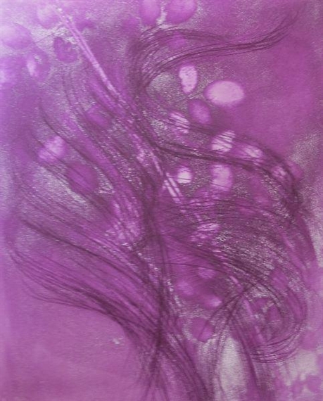 Rosier en Diagonale - Jean Messagier - WikiArt.org
