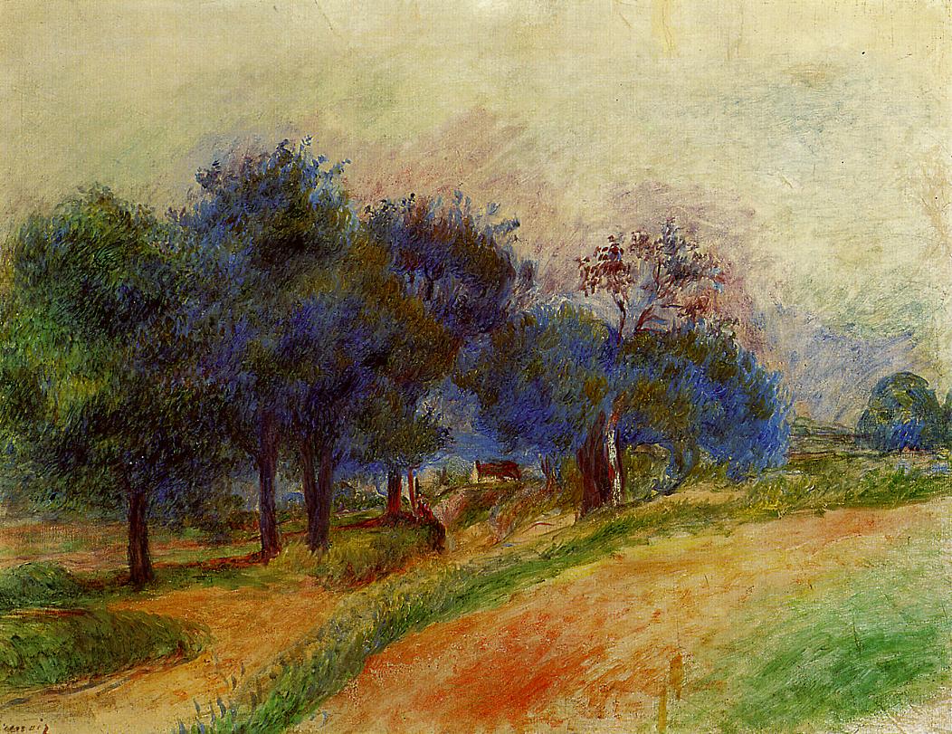 Landscape - Pierre-Auguste Renoir - WikiArt.org