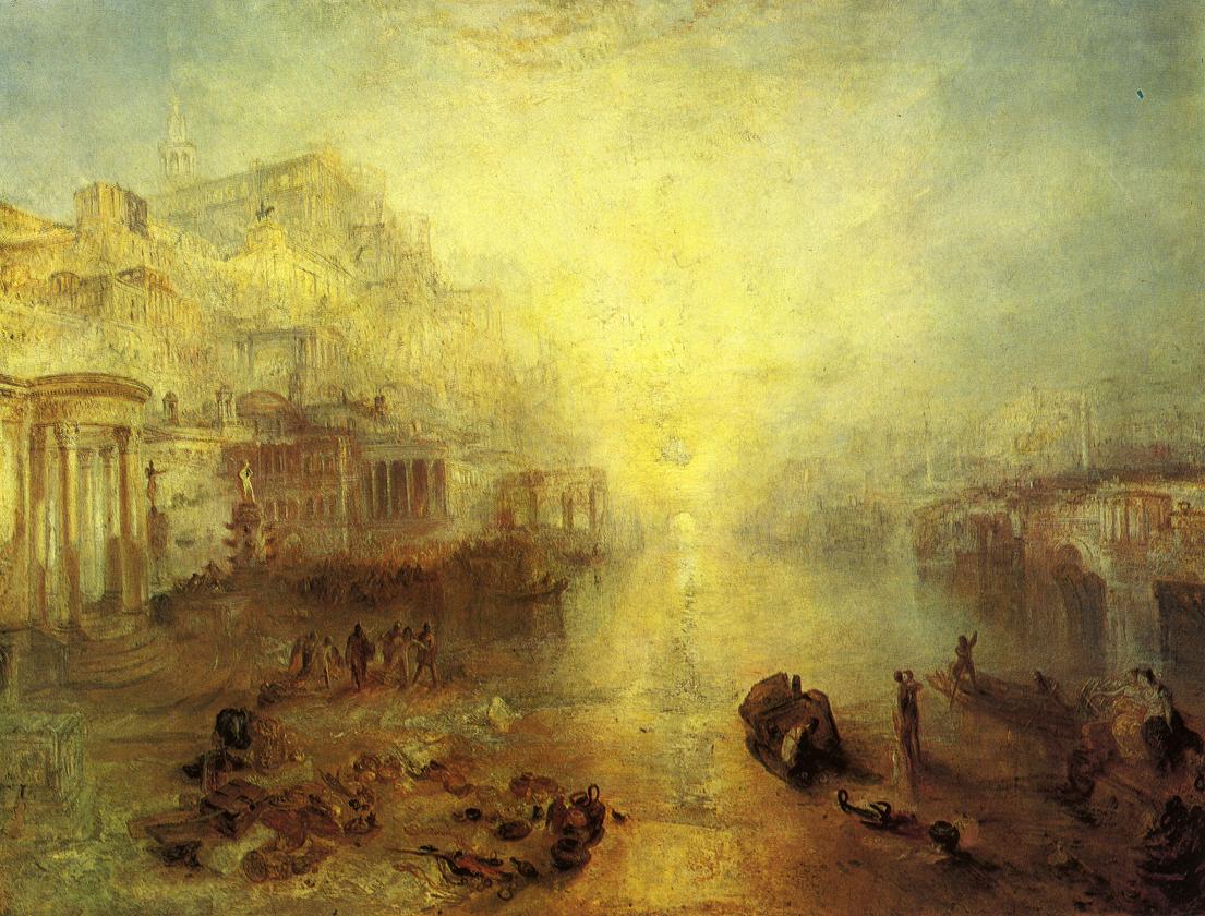 Ancient Italy. Ovid Banished from Rome, 1838 - J.M.W. Turner - WikiArt.org